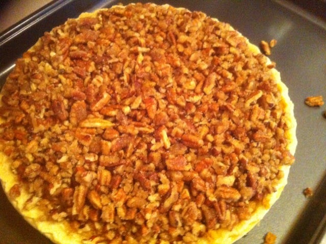 Southern Sweet Potato Pecan Cheesecake | by Natalie Frank, Ph.D. | One ...