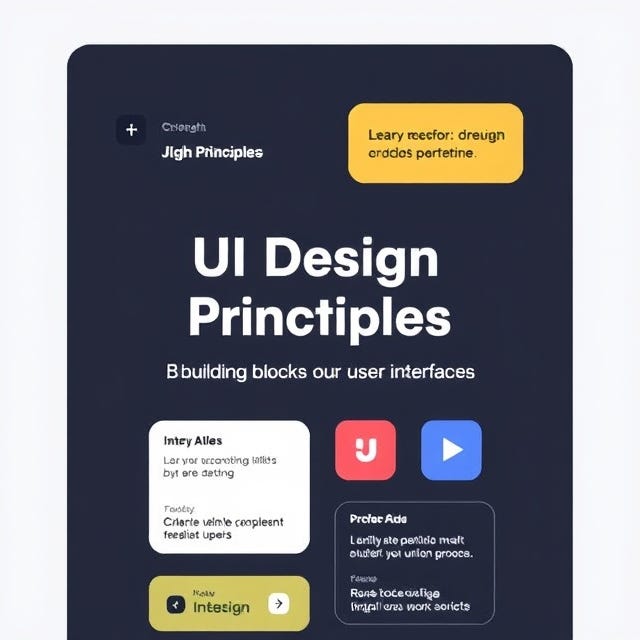 ⚙️ UI Design Principles: The Building Blocks of Great User Interfaces ...