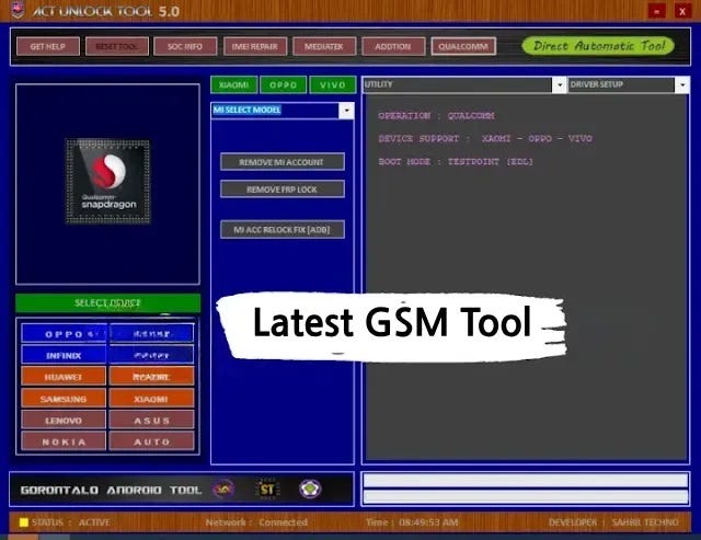 Act Unlock Tool Version 5 0 Up To Date Features For 2024 — Latest Gsm Tool Mirha Medium