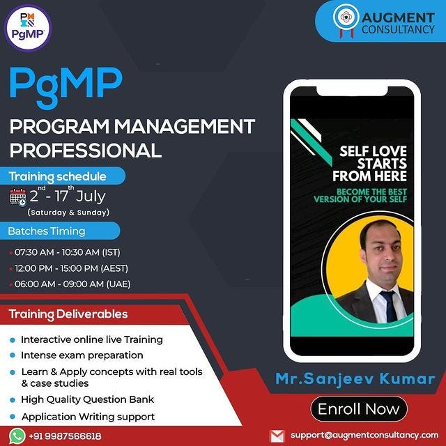 Program Management Professional | Portfolio Management Certification | PGMP and PFMP Training ...