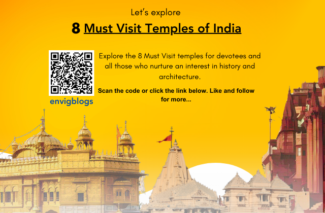 8 Must Visit Temples of India. India is known for its temples, which ...