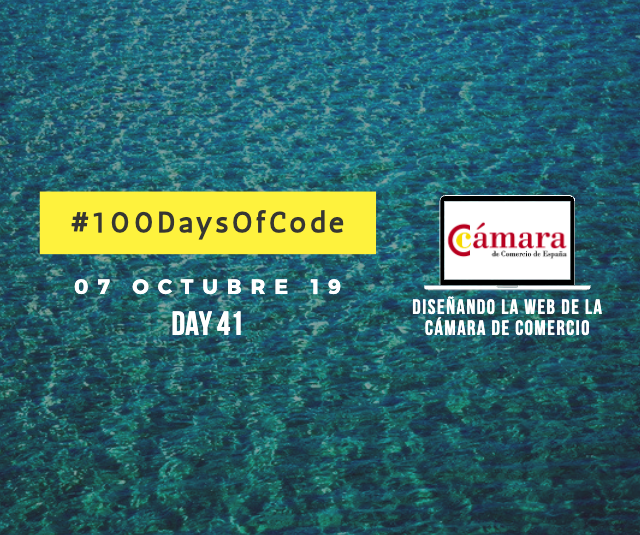 #100DaysOfCode _ #Day41. Diseñando la web de la Cámara de… | by Jose Luis Aguilar | Medium