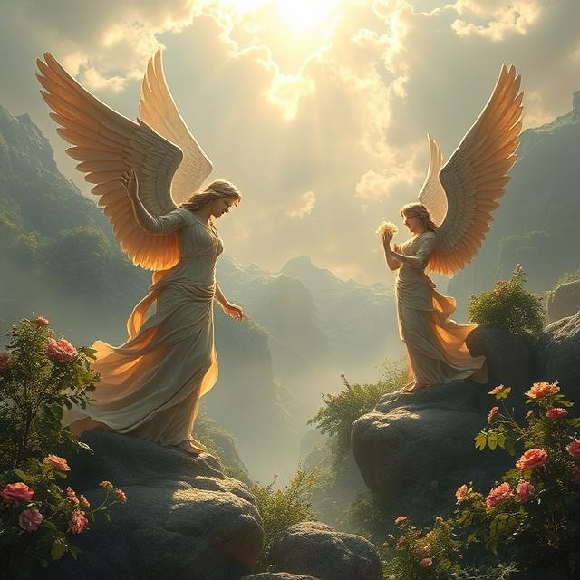 Angels in Eden. A study of anxieties. | by T.A. Bass | Picture Poetry ...
