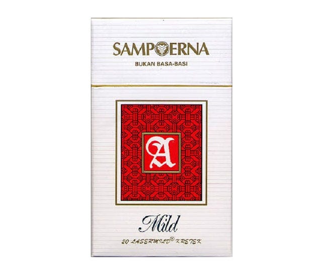 Sampoerna A Mild. One of the filter kretek cigarettes… | by Barcodelive ...