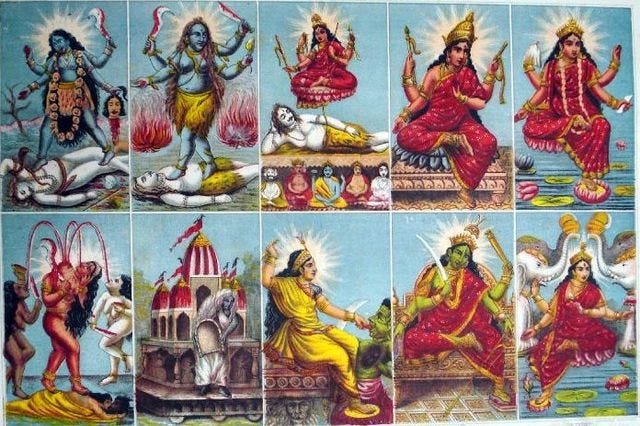 The 10 Tantric Mahavidyas. Tantric Visions of the Divine Feminine | by ...