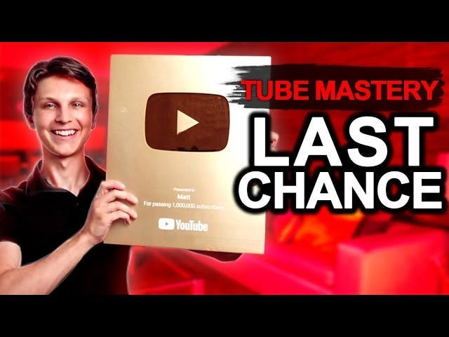 Mastering YouTube: Tube Mastery and Monetization by Matt Par Unveiled | by Anditriyanto | Nov ...