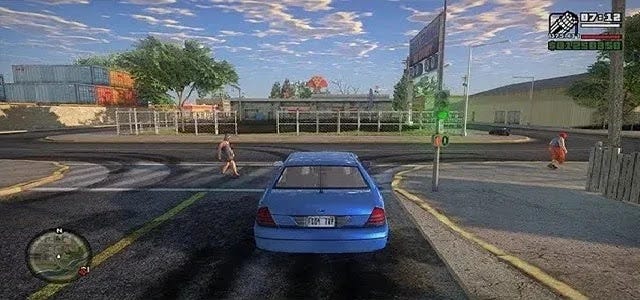 GTA San Andreas Most High Graphics Mod For PC - GTA Pro - Medium