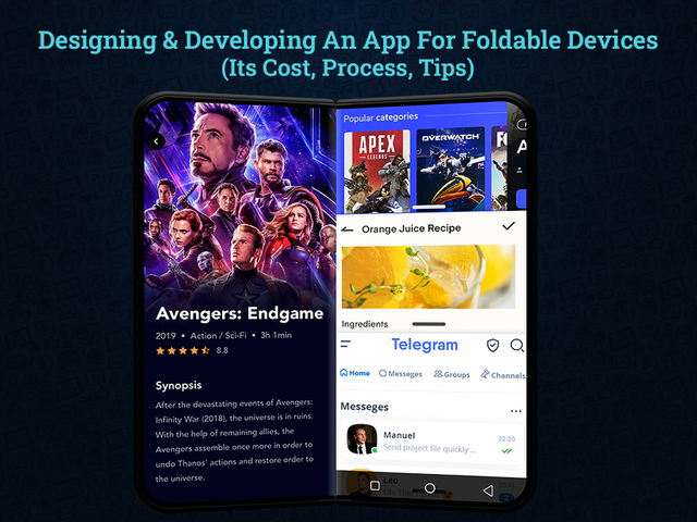 How to Develop a Mobile App for Foldable Devices: Its Process ...