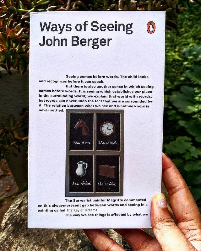 Book Review: Ways of Seeing by John Berger | by Anna Lynn | Medium