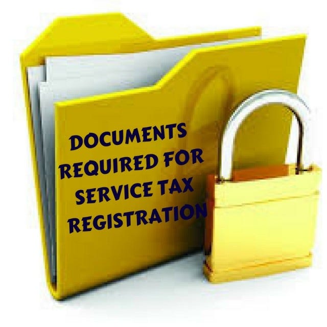 DOCUMENTS REQUIRED FOR SERVICE TAX REGISTRATION | by Aapka Consultant ...