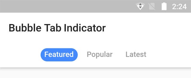 Flutter Bubble Tab Indicator For Tabbar By Vipul Asri Androidpub Medium