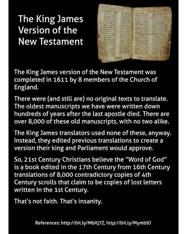 The KJV Meme. I have seen this particular meme making… | by Balaam's ...