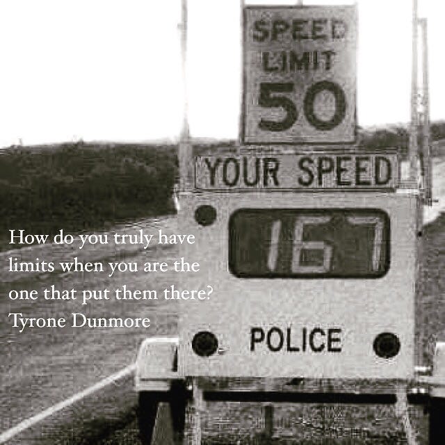 Limits are something we place on ourselves to make sure we are safe and ...