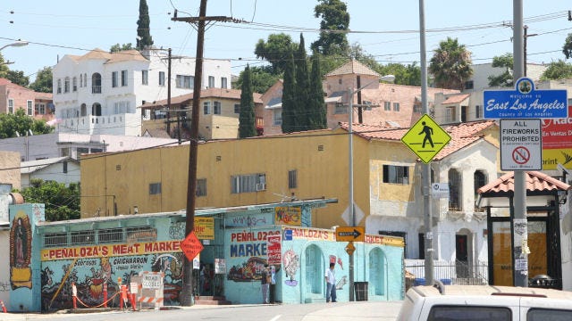 What Are The Street In Los Angeles That Has Houses Names