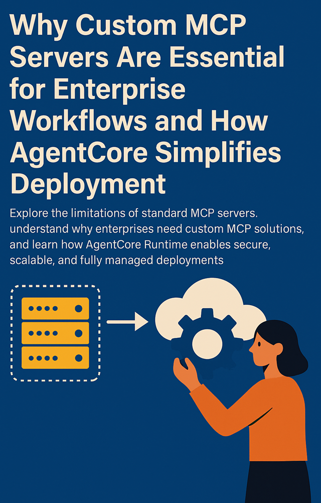 Why Custom MCP Servers Are Essential for Enterprise Workflows and How ...