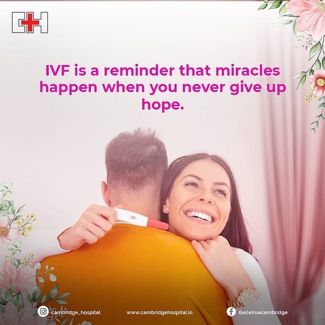 IVF represents the triumph of hope and the possibility of miracles. We ...