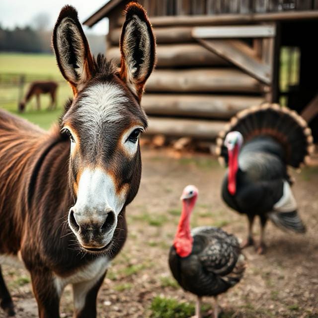 A story of How the Female Donkey and the female Turkey got called ...