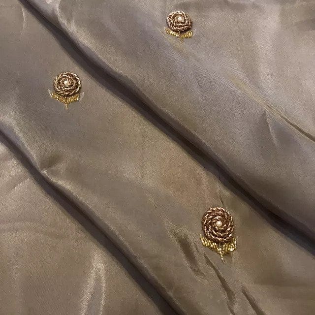 Discover the Beauty of Upada Hand Embroidered Fabric - Nihu Sharma - Medium