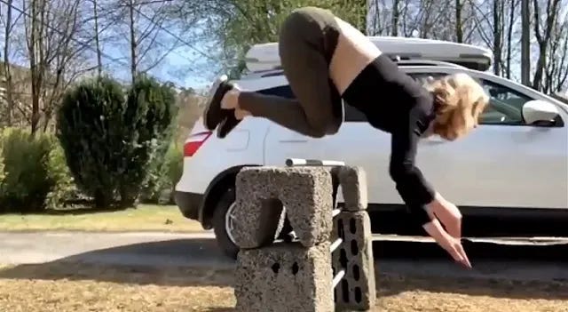 Norwegian Woman Moves And Jumps Around Like A Horse On All Fours | by Terry Larch | freaklore ...