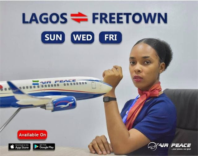 Smooth Soaring: Exploring Flight Tickets from Lagos to Freetown | by ...