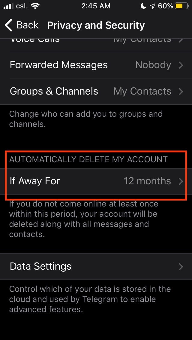 [tg教學] 刪除Telegram帳號. 有很多情況需要刪除Telegram… | by Khermit | 0110 Tech | Medium