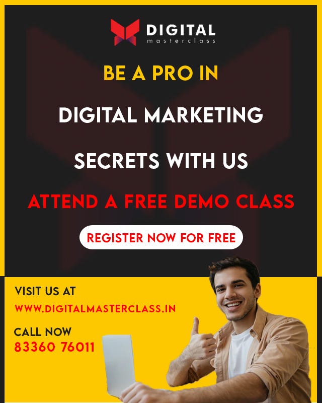 Learn Digital Marketing Secrets with Digital Masterclass - Arghya ...