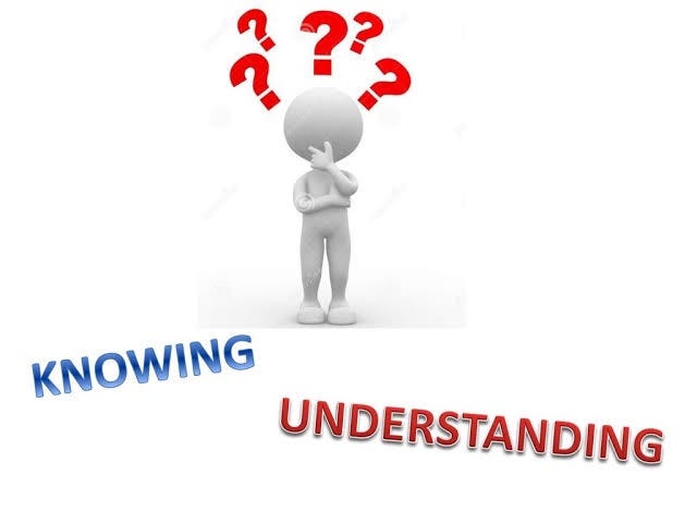 Knowing is easy, understanding is hard. | by SatyaInnovative | Medium