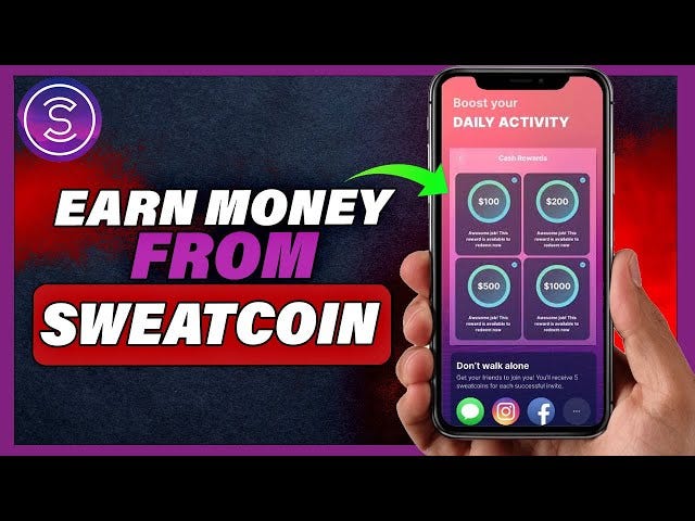 How we can earn from sweatcoin.. Sweatcoin App | by Basit Ali | May ...