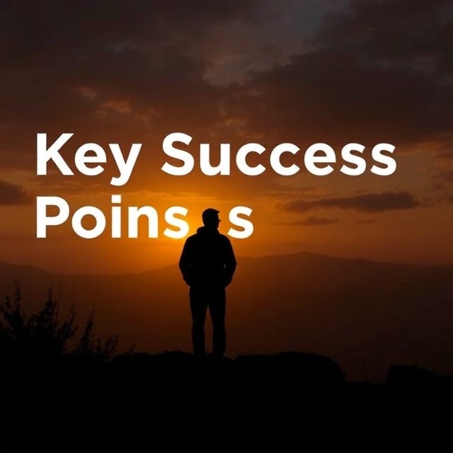 Key Success Points in Life. Success is deeply personal and… | by Fazal ...