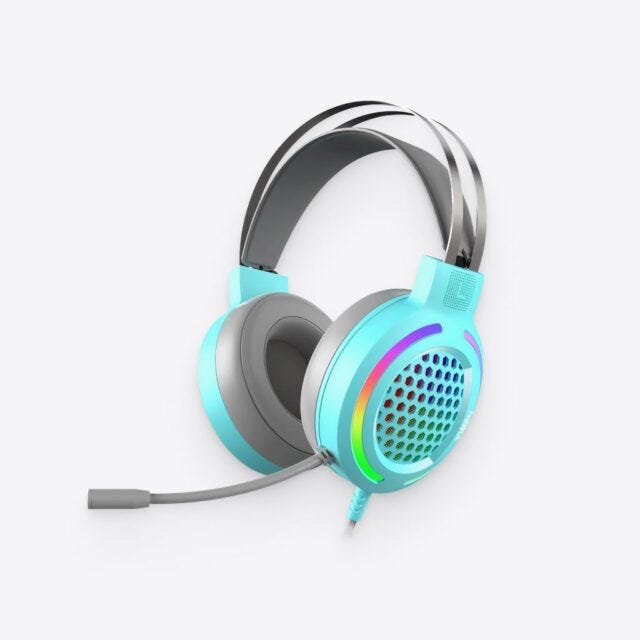 Blue Hollow Textured Headset - Novaexpress - Medium