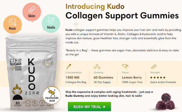 Kudo Anti-Aging Gummies | Reduces Wrinkles & Fine Lines | Claim Your Free Trial Today! | by Kudo ...