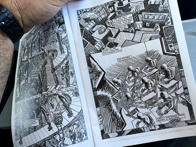Unflattening. Nick Sousanis on graphic novels | by dinosossi | Medium