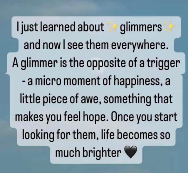 The Power Of Glimmers An Effective Personal Approach To By Mary