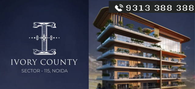 Top Luxury Apartment in Central Noida, Ivory County Sector 115 Layout ...