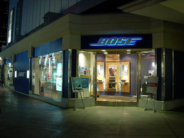 Another one bites the dust: Bose closes half its retail outlets | by ...