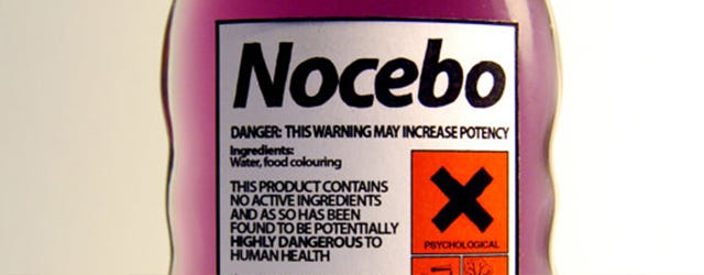 The Nocebo Effect. Sticks and stones may break my bones… | by Sean ...