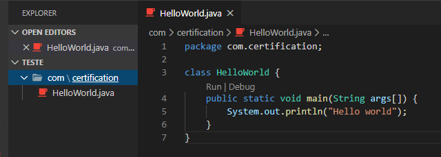 Java OCA 1Z0–808 #1.3 - Java básico: Criando aplicativos, executando por linha de comando e ...