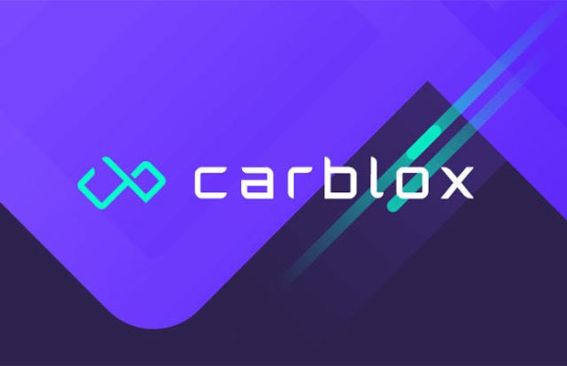 CARBLOX — FIRST MULTI-PLATFORM WORLD’S VEHICLE ON DECENTRALIZED ...