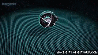 Alcubierre Warp Drive Animation