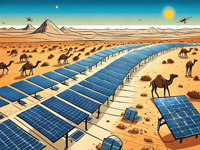 What will happen if we cover the whole sahara desert with solar panels ...
