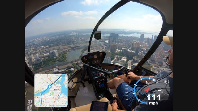 Flying Boston’s Helicopter Routes for Six Months: Observations to ...