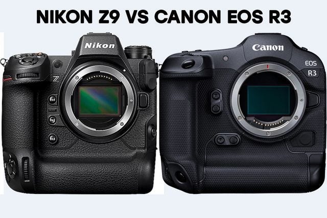 Nikon Z9 Versus Canon EOS R3: A Detailed Battle of Mirrorless Titans ...