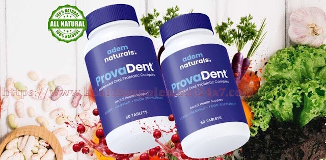 Unlock the Secret to Radiant Oral Health with ProvaDent Ingredients ...