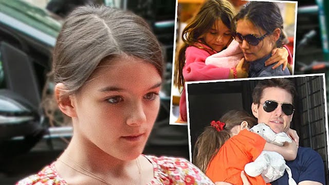 The surprising resemblance between Katie Holmes and her daughter Suri | by Skabyte | Medium
