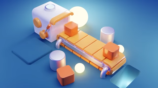 Blender Factory Animation Tutorial , Polygon Runway - 3DLearningsVideo - Medium