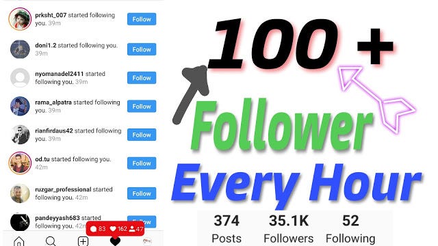 How To Increase Instagram Follower Free | How To Get Real Instagram ...