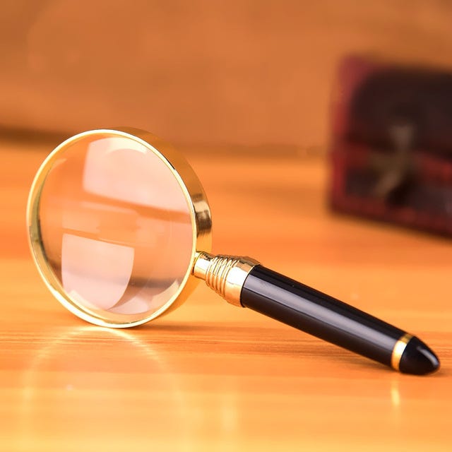 The magnifying glass.. Waiting for that big thing to happen… | by Clara ...