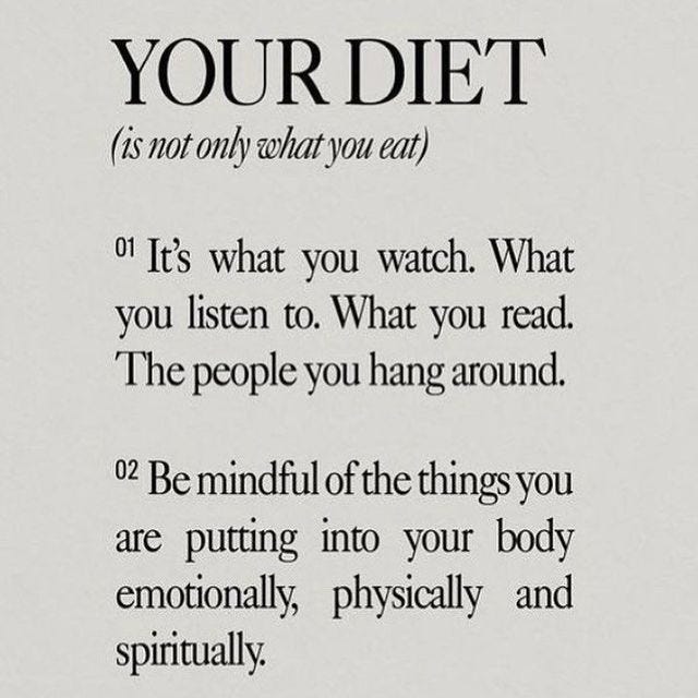 You Are What You Consume: The Hidden Link Between Your Thoughts and ...