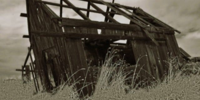 broken cabin wood. Entah darimana semua dekapan hangat… | by hearts ...