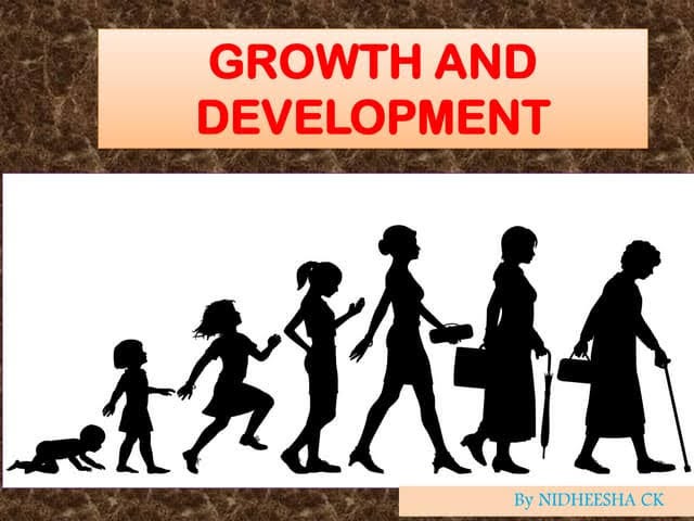 Growth and Development: From birth to adulthood, nutrients fuel proper ...